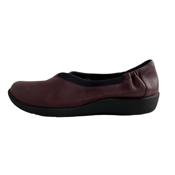 Clarks | Shoes | Clarks Cloudsteppers Sillian Jetay Slip On Flats Shoes ...